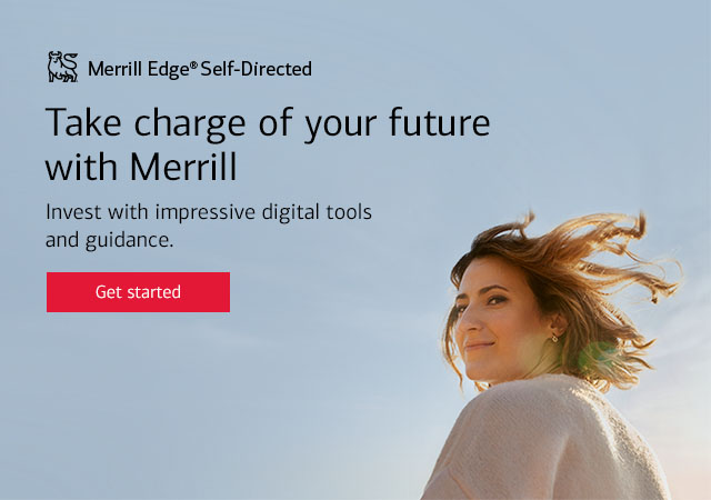 Merrill Edge Logo On Black